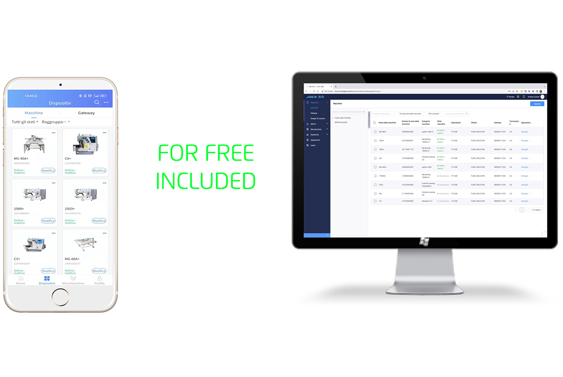 Jack Sewing - Industry 4.0